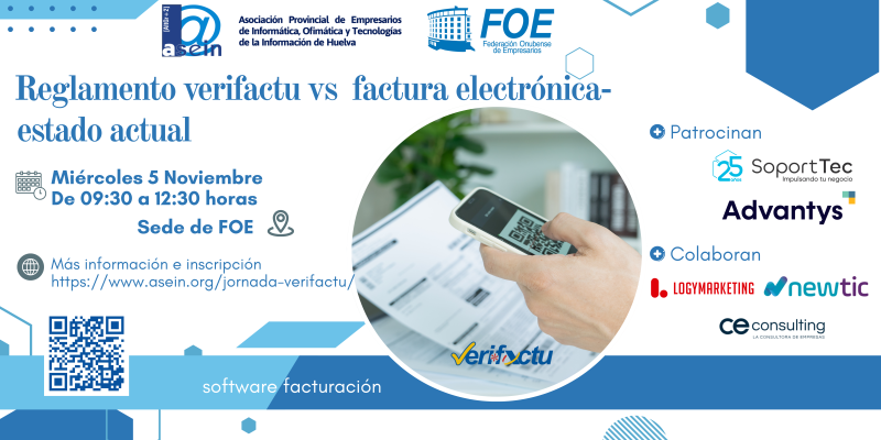 Jornada: Reglamento Veri*factu vs Facturación Electrónica – Estado Actual - Asein